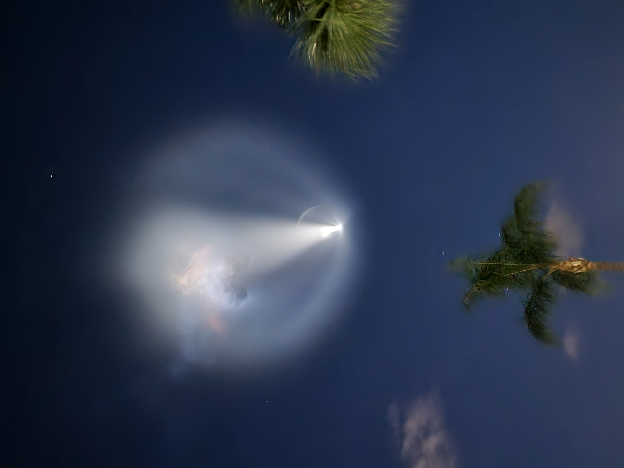 SpaceX First Stage Opictal Effect : r/space
